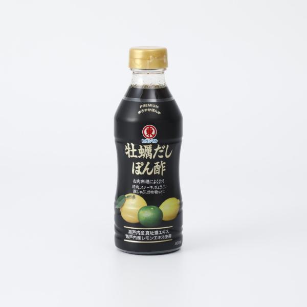 【発売日：2026年06月15日】瀬戸内産真牡蠣エキスとレモンエキスを合わせ、濃厚でまろやかな酸味に仕上げた肉メニューに合うだしぽん酢