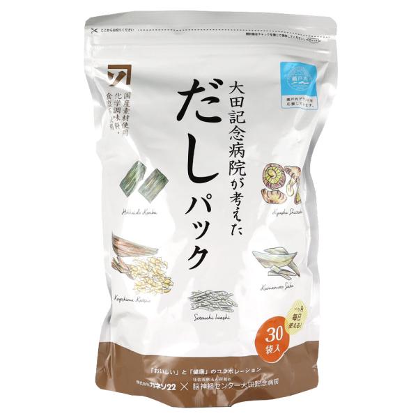 【発売日：2024年07月04日】減塩に取り組む大田記念病院の管理栄養士が配合を考えました。だしの旨味で塩や醤油の使用量を控えることができます。