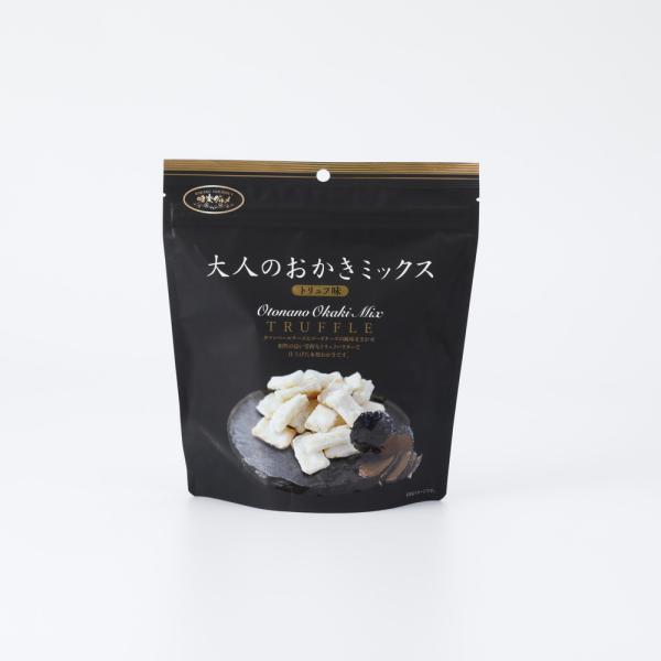 【発売日：2026年06月15日】国産もち米１００％使用！２種の本格チーズおかきに相性抜群のトリュフパウダーで仕上げた逸品です。