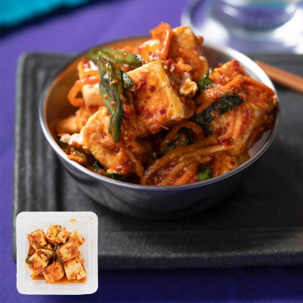 【発売日：2024年07月04日】にんにくやコチュジャンなどを使用した自家製ヤンニョムとクリームチーズを合わせました。辛味とチーズのまろやかさが癖になる一品です。