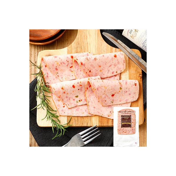 ドイツ風ミートローフ。豊富なスパイスが食欲をそそります。つまみとして、またパンにはさんでサンドウィッチにも。