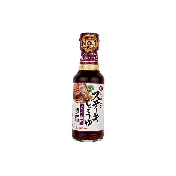 【発売日：2024年07月04日】深い旨みと香りの丸大豆しょうゆをベースにローストにんにくの具材を加えた、芳ばしい香りとコクがステーキの美味しさを引き立てます。