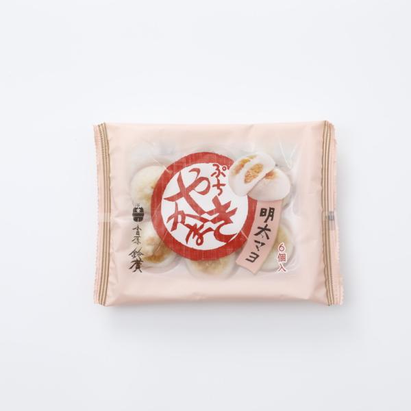 【発売日：2026年06月15日】ピリッと辛く、クセになる味のぷちかま明太マヨ。食べやすいひとくちサイズで、おやつやお酒のおつまみにぴったり！