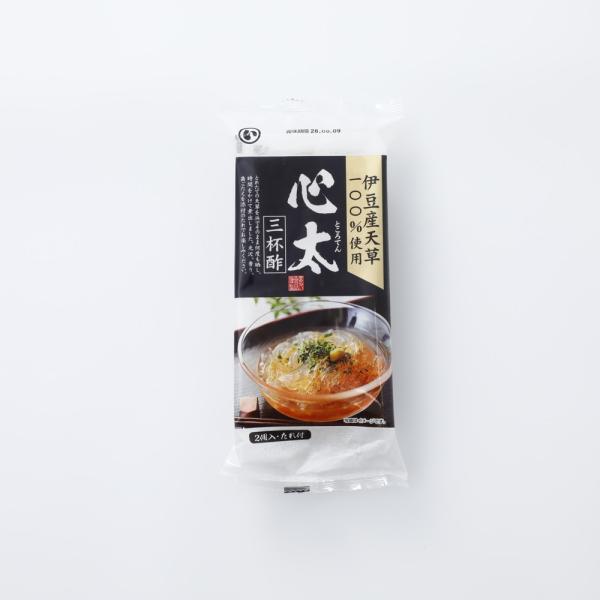 【発売日：2026年06月15日】伊豆天草を水揚げしてすぐに何度も晒、不純物を取り除いた原料で作りました。ところてんは弾力がありのど越しが良いです。