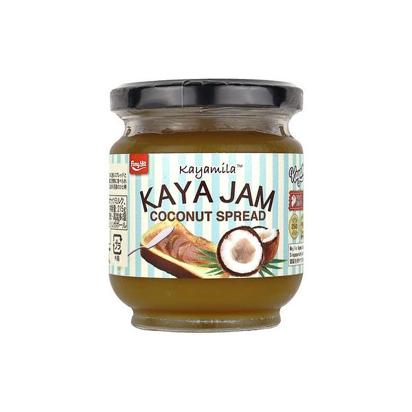 【発売日：2026年03月05日】ココナッツミルクと卵に砂糖を加えたシンガポール名物のカヤジャム。焼き立てのトーストやアイス、スコーンなどにどうぞ。