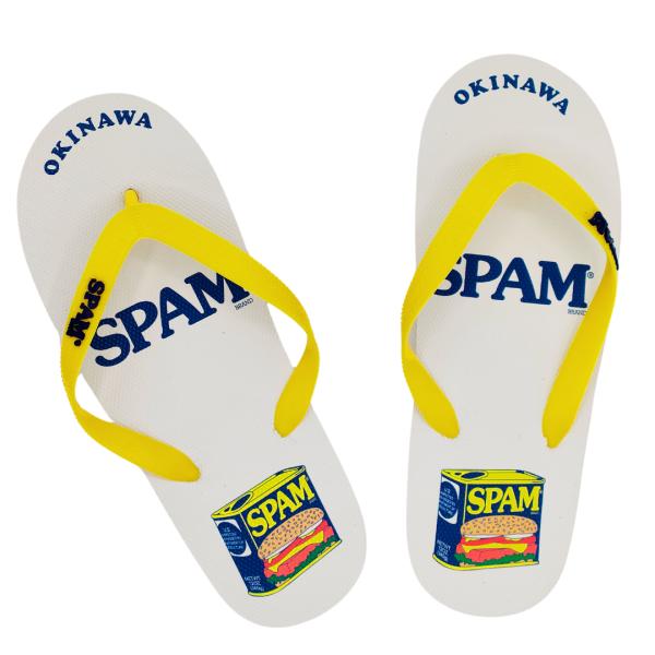 商品仕様:ブランド: SPAMカラー: ホワイトロゴ: 'OKINAWA'と'SPAM'の青い文字、SPAM缶詰のロゴサイズ: 24,26,28cm素材: ゴム特徴: 快適でスタイリッシュなデザイン用途: ビーチ、カジュアルウェア限定: 沖...