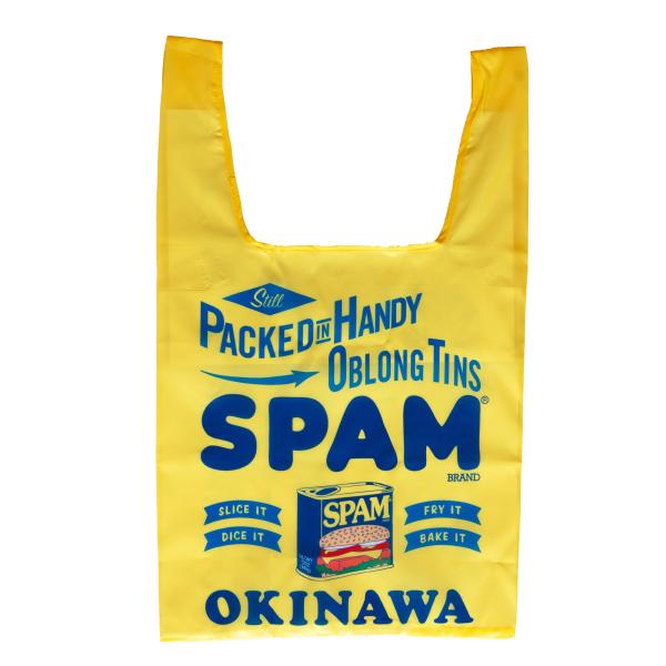 「SPAM OKINAWA エコバッグ 沖縄限定」は、SPAMブランドを愛する方にぴったりの特別なエコバッグです。全体が鮮やかな黄色で、青色のSPAMロゴと「OKINAWA」の文字が際立つデザインが特徴的。中央には、スパムバーガーが描かれた...