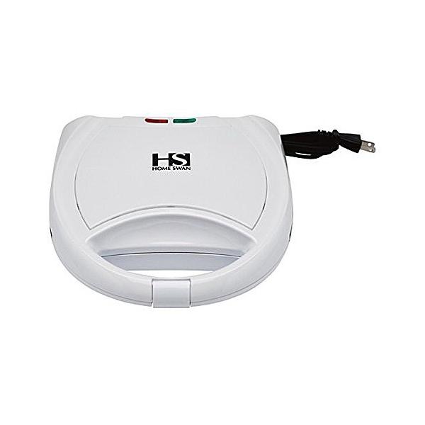 簡単に本格的なホットサンドが作れます。アツアツの美味しさをお楽しみください。お好みの具を挟んで焼くだけ。朝食おやつに最適。コンパクトサイズでスッキリ収納できます。HOMESWAN ホットサンドメーカーSHS-20