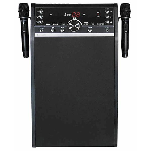 ご家庭で本格カラオケを楽しめる、ANABAS DVDカラオケシステム DVD-K110です。高性能ワイヤレスマイクが2本付属し、コードの煩わしさなくデュエットやグループカラオケも楽々楽しめます。