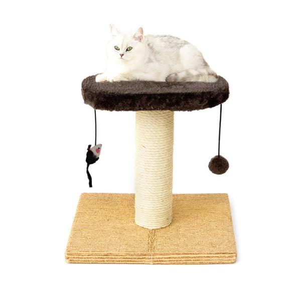 サイズ（約） 幅36×奥行30×高さ35cm素材 ベース台：パーティクルボード/カーペット(ポリエステル)棚板：パーティクルボード/ポリエステル麻縄柱：紙管/麻/PP/スチールおもちゃ：うさぎ毛/PP/ポリエステル底ネジ・ワッシャ：スチール...