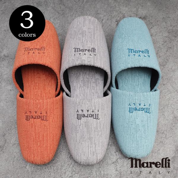 粒状のテクスチャの有無でランダムに現れた筋のような表情のスリッパです。イタリアの紳士靴ブランド、「マレリー」のロゴを施した定番の吊り込みスリッパです。リーズナブルな価格で普段使いはもちろん、ご自宅やオフィスの来客用にもオススメです。【素材】...
