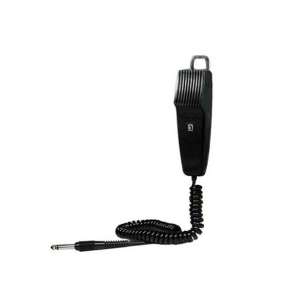 ハンド型の単一指向性マイクロホンです。ダイナミック型（単一指向性）インピーダンス：500Ω（不平衡型）ロック式トークスイッチ付カールコード
