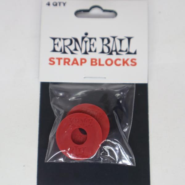 【正規品】 ERNIE BALL 5624 落下防止 ストラップ・ブロック STRAP BLOCKS クリーム