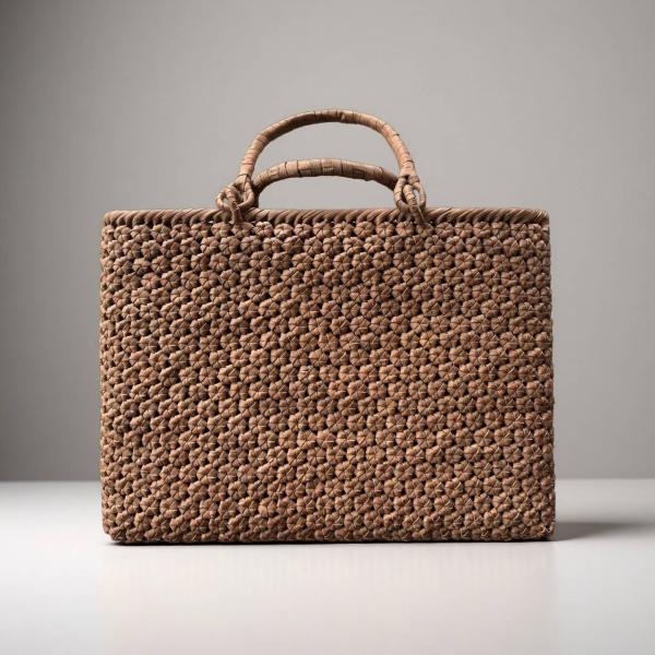 【素材/材質】　本体：山葡萄 内布：コットン【サイズ/寸法】　 本体幅約33cm                                縦約24cm                                マチ約10cm【その...