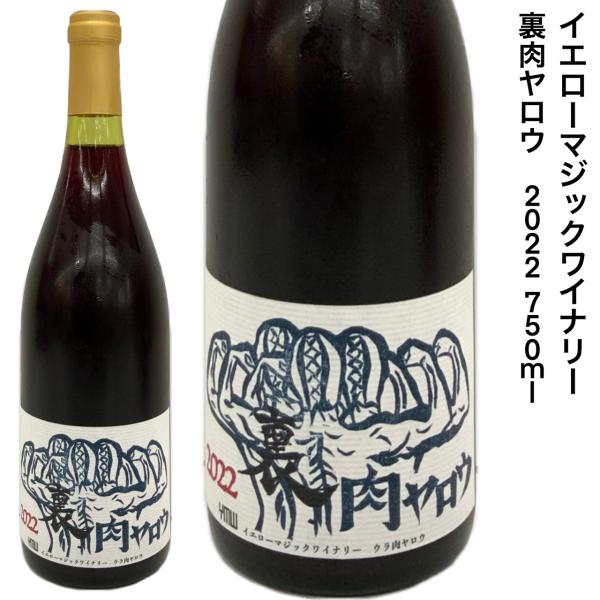 別ヴァージョンの「GROOVE NIKU YARO 2022」のアッサンブラージュの際に感じた遊びで造ったワインです。メルロの柔らかさとベリーAのマロ味で、より脂の香り高い肉料理を想像して。例えば、羊のリブとか、ジンギスカンとか。この「裏ニ...