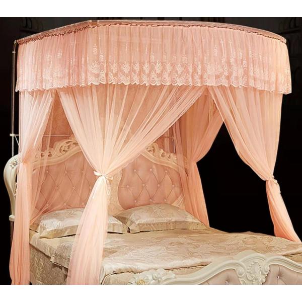 ■素材 蚊帳：高級綿、ポリエステル 付属：アルミボール、フック、ヒモ■組み立て：約15分（女性一人も簡単にできる ）■手洗い可能■サイズ：シングル、セミダブル、ダブル、クィーンベッド用までございます。　サイズ：横120×長さ200×高さ20...