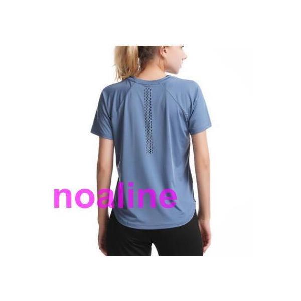 ◆素材：ポリエステルヨガウェア レディース トップス 半袖 T スポーツT かわいい おしゃれ ホットヨガ フィットネス トレーニングウェア ランニング ヨガ 吸汗速乾●輸送上の都合上、商品に多少の傷、汚れ等が付く場合がございます。●●モニ...