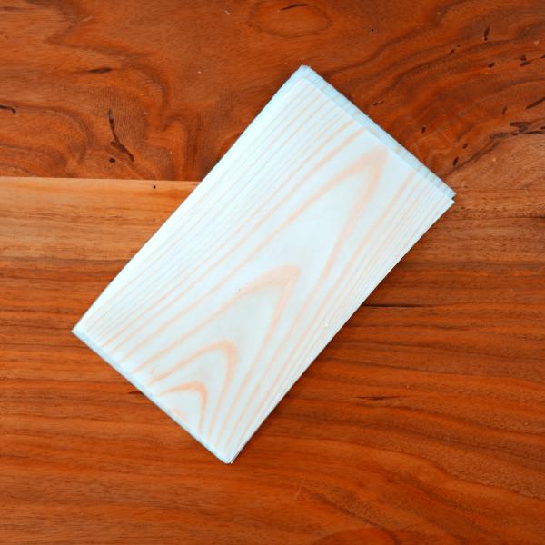 サイズ：約15cm×24cm　20枚入原材料：奥会津産アカマツ