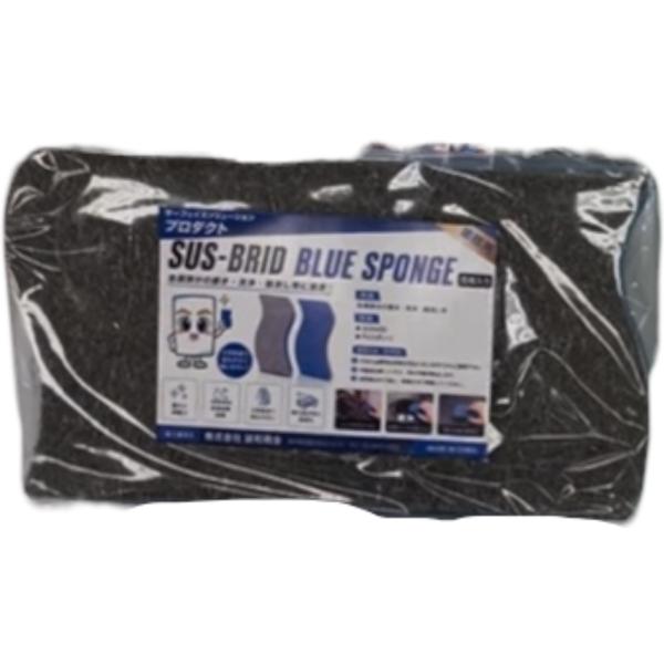 SUS-BRID BLUE SPONGE(細目)プロ仕様の研磨力と使いやすさを両立した高性能スポンジ。サビ・水アカ・油汚れをしっかり落とし、ステンレスや金属部分を美しく仕上げます。適度な弾力で手になじみやすく、細かな部分までしっかり研磨。キ...