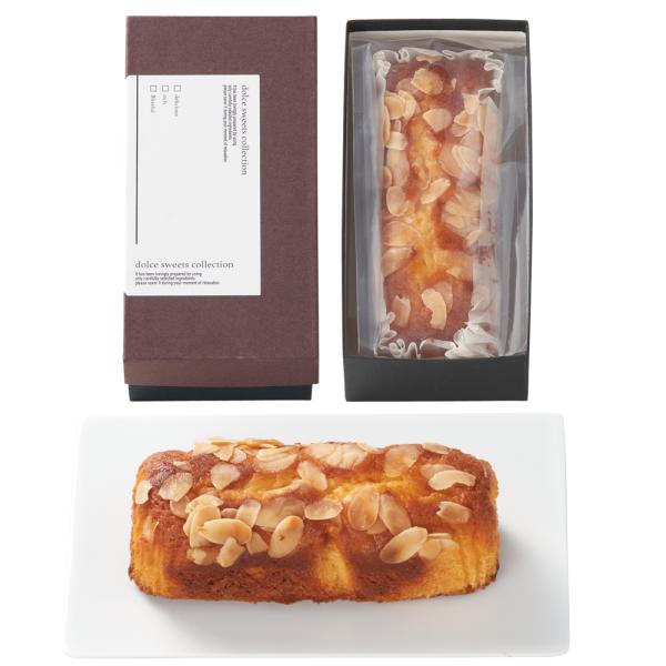 喜ばれる引き菓子・パウンドケーキ(プレーン×アーモンド)パウンドケーキ（プレーンアーモンド）1個入りです。スライスアーモンドをぎっしりとちりばめ、シンプルな素材で焼き上げたしっとりプレーンな生地のパウンドケーキ。素材の持つ美味しさを引き出す...