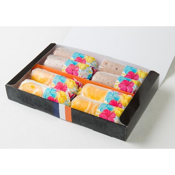 産地直送でお届け・新杵堂　アイスロールアソート8本入送料無料です。（北海道・沖縄は別途）※離島へのお届けはできません。※お熨斗はおつけ出来ません。※他の商品と同梱は出来ません。※手渡し用にできません。※紙袋等おつけできません。解凍するとロー...