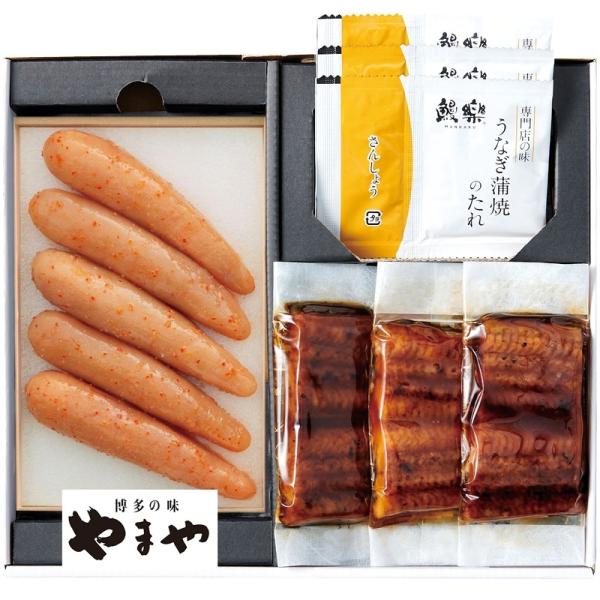 【発売日：2026年06月05日】産地直送でお届けのお中元ギフト・やまやコミュニケーションズ　明太子＆うなぎセット送料無料です。（北海道・沖縄は別途）※離島へのお届けはできません。※他の商品と同梱は出来ません。※お熨斗にお名前の記載はできま...