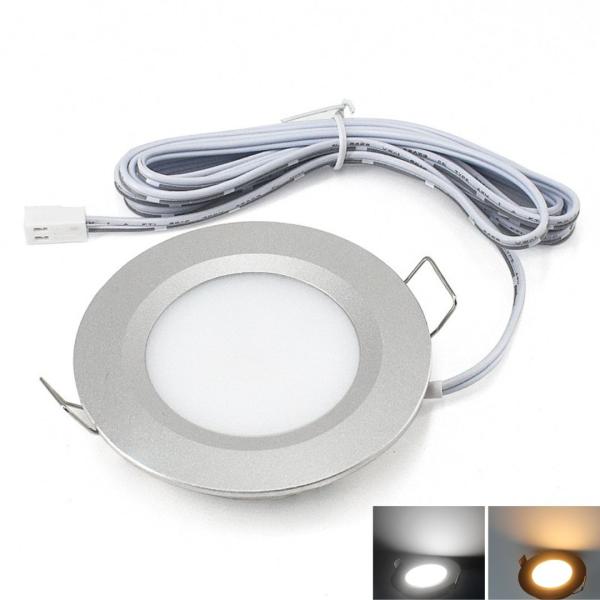 　＼LED 埋込 ダウンライト ／　◆商品説明　・DC12V/3W。LED埋込ダウンライト。天井に埋め込んで使用します。　・取り付けには約Φ57mm~60mmのホールが必要です。　・消費電力も3W と、バッテリーの省エネにも役立ちます。　◆...