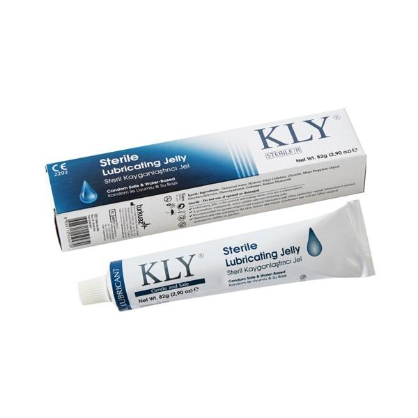 パラベンフリー、アルコールフリー、低アレルギー性「KLY滅菌潤滑ジェリー」。弱酸性、滅菌処理済み、無臭タイプの潤滑補助剤。非油性、非粘着性。水溶性でオイルフリーの為、水で簡単に洗い流せお手入れが簡単です。商品概要■容量：82g■内容成分:脱...