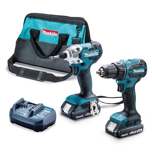 18V LXTベーシックモデルコンボキット。締付け・穴あけ工具をひとまとめに。セット内容：■充電式インパクトドライバ TD156D小型・軽量な高出力4極モータ。LEDライト付。商品サイズ(約)：長さ143×幅79×高さ223mm重量：約1....