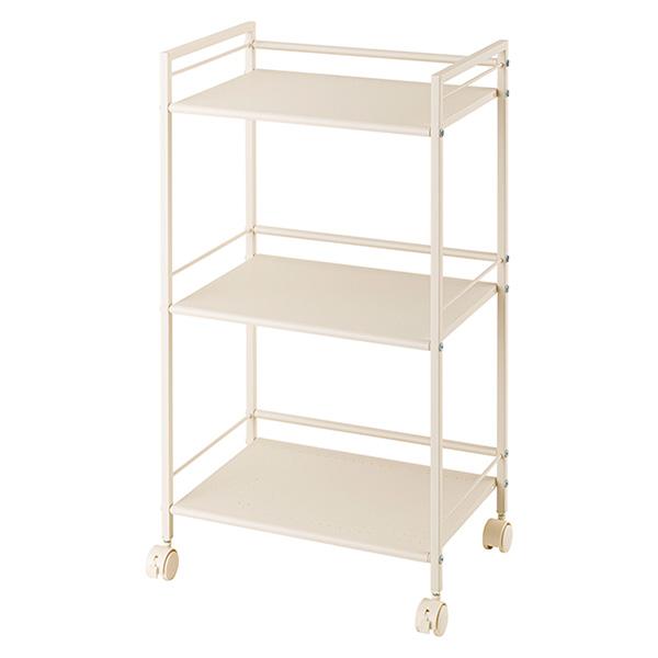 ●キッチンなどのデッドスペースの活用に●小型家電や書類の収納に●通気性の良いパンチング棚●錆びにくい粉体塗装、汚れてもサッと拭ける●インナーボックスもピッタリのサイズ●小物などの落下防止フレーム付き●キャスター付きで移動もスムーズ●簡単組み...