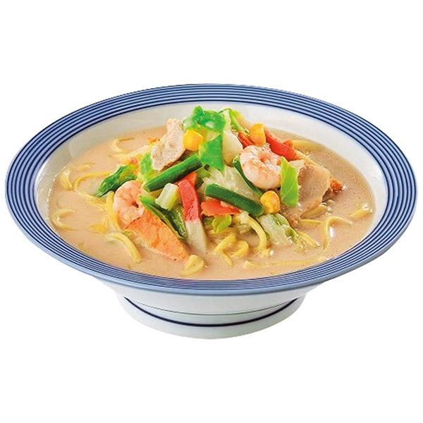 長崎ちゃんぽんは、国産小麦粉100%の太くコシのある自家製麺に、あっさりとした味わいの豚骨スープが絡みます。具材も国産野菜に拘り、豚肉・魚介類とたっぷりの野菜が入り、麺・スープ・具材が絶妙に絡みあう極上の味わいです。セット内容：麺150g・...