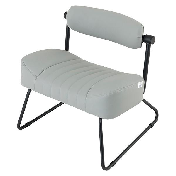 長時間座っても疲れにくい！回転する背もたれがポイント！背を「のせる」ことで体圧が分散し、腰やお尻への負担が軽減します。●体型に合った骨格軸ラインを保持●上半身の重さを背もたれで受ける●姿勢ずれを防ぎ安定させる上品な印象のPVCレザー生地。汚...