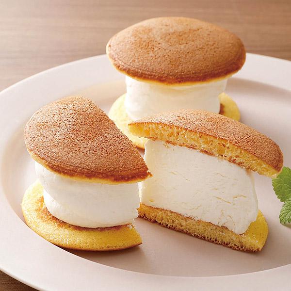 生クリームを存分に味わっていただけるよう、ふわふわ食感の生地で挟みました。口溶けの良い北海道産の生クリームは、ミルク感たっぷりのコクと香りが自慢です。セット内容：6個サイズ：縦130×横205×高さ53mm食品アレルギー特定原材料使用：乳,...