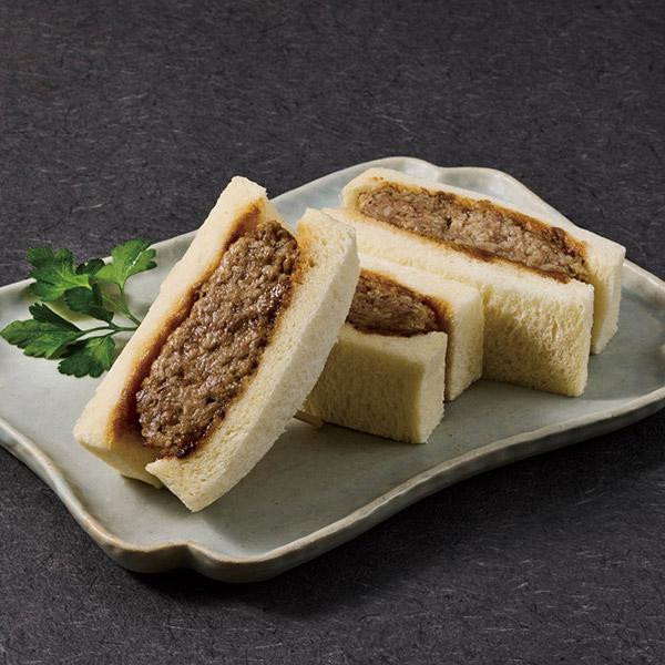 【牛肉と日本料理をかけあわせた肉割烹の先駆者。】常連限定の裏メニューのハンバーグサンドは、神戸牛を100%使用。噛み締めるほどに口の中に広がるリッチな味わいと、パンのふんわり食感が重なり、濃厚な肉の旨みが追いかけてきます。セット内容：200...