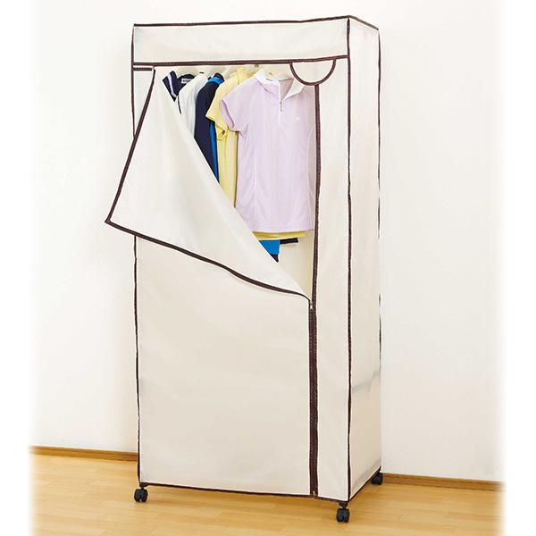 大切な衣類を日差しやホコリから守るフルカバータイプ。たっぷり収納できる、しっかりとした耐荷重。カバーは劣化しにくく丈夫でサラサラとしたポリエステル生地。バッグなどの小物も置ける収納棚。移動に便利なキャスター付き。工具不要で組み立て簡単。商品...