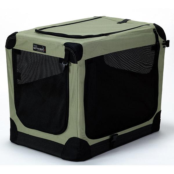 折りたたんで持ち運び可能な布製ペットケージ。シー・ズー、柴犬、ミニチュア・ダックスフンド、トイプードル、ウェルシュコーギー・ペンブロークなどに最適コンパクトで簡単に組み立てや折りたたみが可能。取っ手付きで持ち運びに便利。防水加工を施した底面...