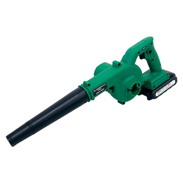 ●落ち葉・刈り葉の清掃に●洗車後の水滴の吹き飛ばしに●送風、吸込の1台2役電圧：DC21V重量：約930g(バッテリー装着時)バッテリー：リチウムイオン DC21V 1.5Ah 27wh充電器入力電圧：AC100V 50/60Hz充電時間：...