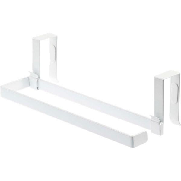 キッチン扉や戸棚下に！吊り下げ戸棚とキッチン扉の2つの場所で使える2ウェイハンガー。コの字型になっているのでタオルなどの交換も簡単です。使い方はアイデア次第！商品サイズ(約)：W24.5×D9×H7cm重量：約250g耐荷重：約500g対応...