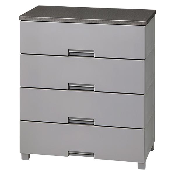 シンプルなデザインと変わらない使い心地。デザイン、実用性、サスティナビリティを兼ね備えたチェスト。TSPP環境負荷の少ない原料(PP再生材比率10%以上)を使用。天板は軽くて丈夫なハニカム構造。埃が入りにくい壁構造。引出ロック機能付き。すべ...