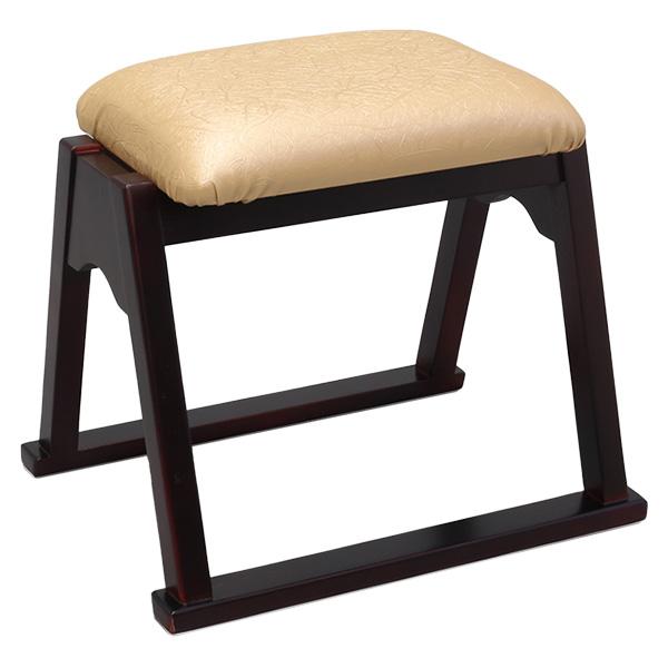 天然木パイン材の仏壇前の椅子。便利机ハイタイプはもちろん、ロータイプの便利机にもお使いいただけます。スタッキング可能で、使わない時はコンパクトに収納できます。座面はポリウレタン製でクッション性抜群です。天然木パインで軽く、ラクに持ち運べます...