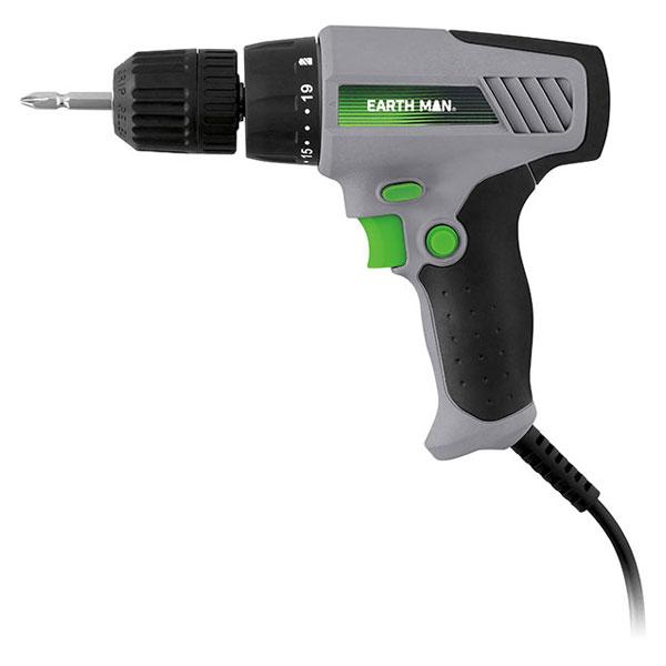 ねじ・ボルト等の締め付け・ゆるめに木材・樹脂・軟鉄板等の穴あけに●無段変速●19段階トルク切替式●キーレスチャック●LEDライト付き商品サイズ(約)：長さ195×幅57×高さ173mm質量(約)：0.89kg電圧：AC100V周波数：50/...