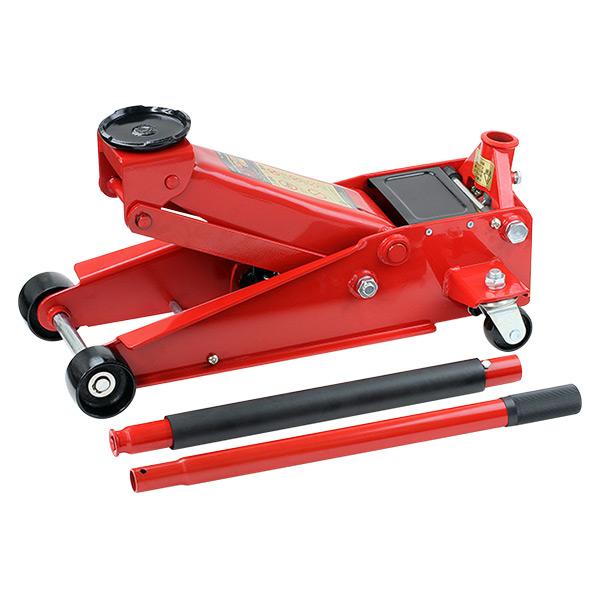ツインピストンで作業が早い！スピードリフト機構。軽自動車からRV車まで幅広く対応！商品サイズ(約)：幅344×長さ682×高さ215mm重量：約30.7kg最大荷重：3t揚幅：133mm〜465mmハンドル長：1000mm(2本連結時)使用...