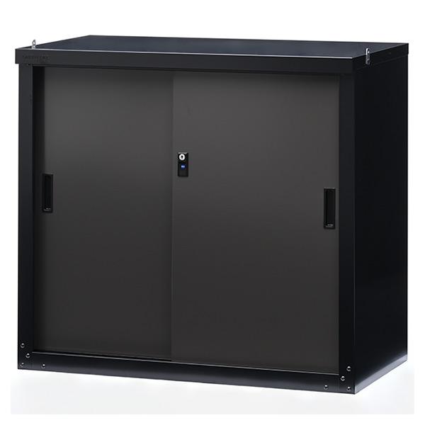 軒下や省スペースを有効に利用できる小型収納庫。ドライバー1本で組立簡単。サビに強い粉体塗装、丈夫で長持ちスチール製。品質安心な日本製。幅広い住環境に調和する、カラートレンドにも沿った、クールモダンなブラック×アッシュグレー。※お客様組立品と...