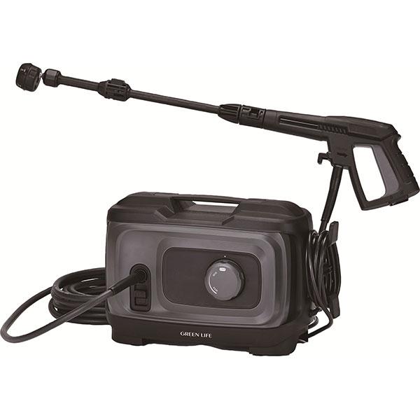 こだわり水形＆角度調整洗車特化！！●先端は角度が調整可能で下回りや手が届きにくい箇所への洗浄に最適。●取り回しや収納も簡単な、しなやかな高圧ホース採用。●背面に全ての付属品を収納できる、オールインワン収納。●静音・節水・節電を可能にするエコ...