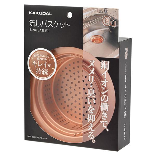 お手入れカンタン！排水口のキレイが持続銅イオンの働きで、ヌメリ・臭いを抑える。●浅型の流し台トラップ用●ヌメリが付きにくい銅製商品サイズ(約)：144×44.5mm材質：銅生産国：日本