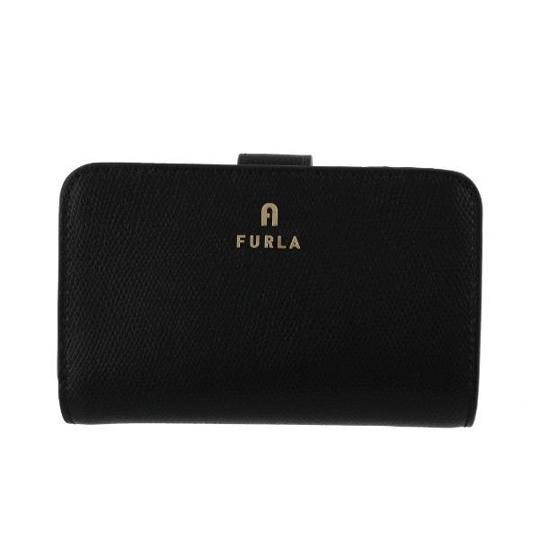 フルラ（FURLA）の二つ折り財布が、入荷しました。フルラ 財布 FURLA WP00314 ARE000 O6000 NERO カメリア 二つ折り財布フルラの【カメリア】二つ折り財布です。高級感あふれるレザーに、ブランドロゴが配置されたシ...