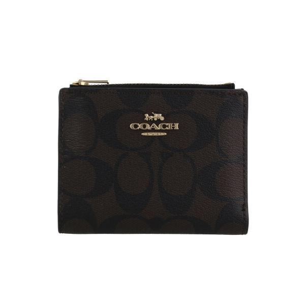 コーチ アウトレット（COACH OUTLET）の二つ折り財布が、入荷しました。コーチの【シグネチャー ビルフォールド ウォレット】二つ折り財布です。シグネチャー柄PVC素材の定番アイテムです。小ぶりなサイズ感ですが、収納力抜群です。持ち運...
