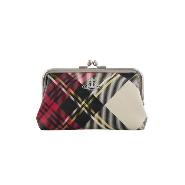 ヴィヴィアンウエストウッド（Vivienne Westwood）のポーチが、入荷しました。ヴィヴィアンウエストウッドのポーチです。チェック柄にオーブモチーフが施されたブランドを象徴するデザインです。がま口を開けると、内側は、整理整頓しやすい...