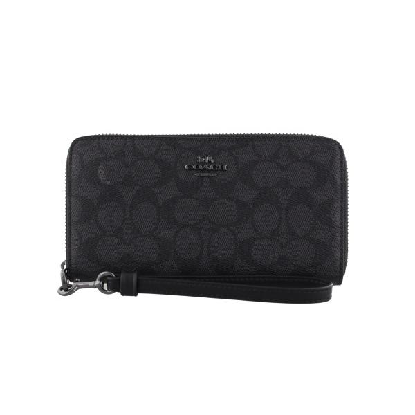 コーチ アウトレット（COACH OUTLET）の【ロング ジップ アラウンド ウォレット・シグネチャー キャンバス】長財布が、入荷しました。コーチ アウトレット 長財布 レディース ロング ジップ アラウンド ウォレット・シグネチャー キ...