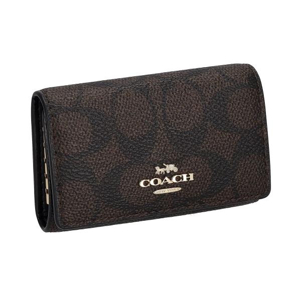 コーチ アウトレット（COACH OUTLET）の【ファイブ リング キー ケース・シグネチャー キャンバス】キーケースが、入荷しました。コーチ アウトレット キーケース レディース ファイブ リング キー ケース・シグネチャー キャンバス...